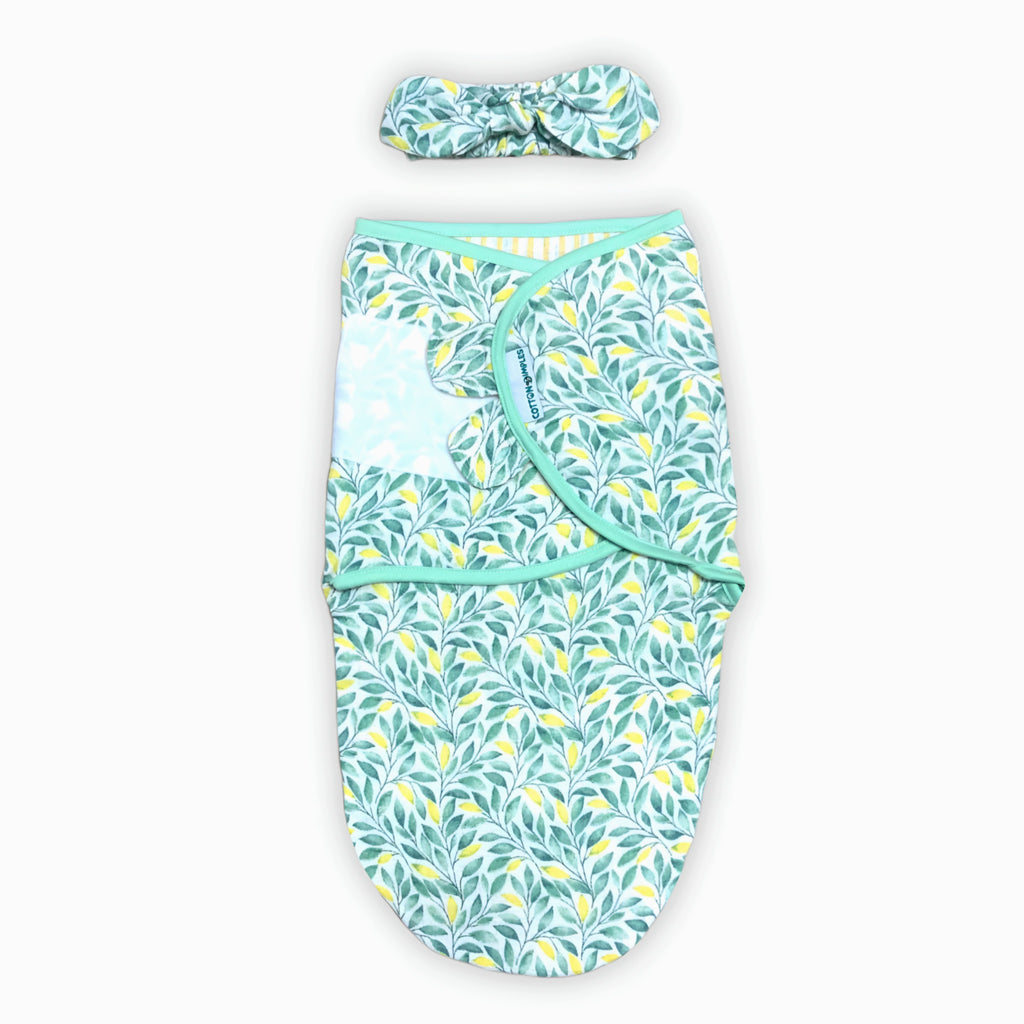 Muslin Swaddle Wrap - Fresh Lime – Cotton Dimples Pakistan